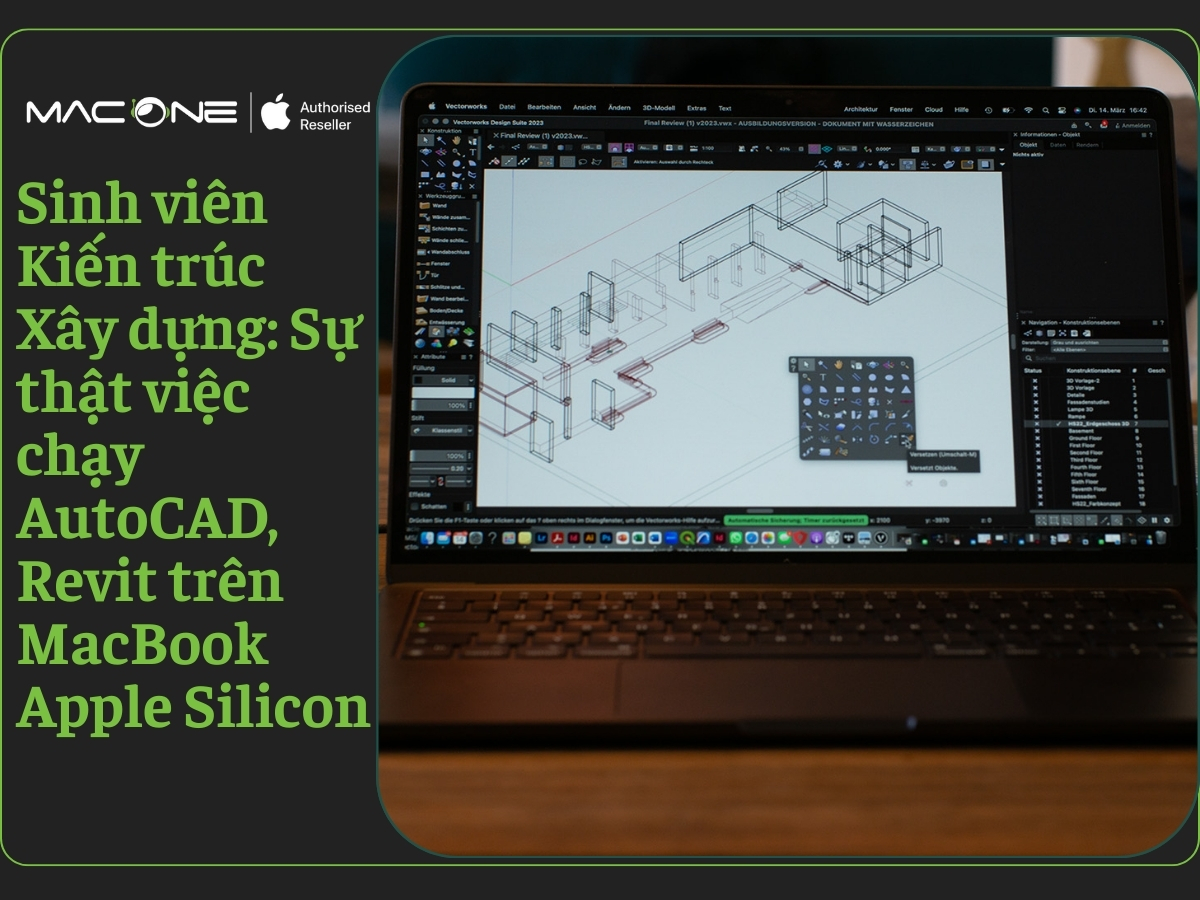 Sinh viên Kiến trúc Xây dựng 2026: Sự thật việc chạy AutoCAD, Revit ...