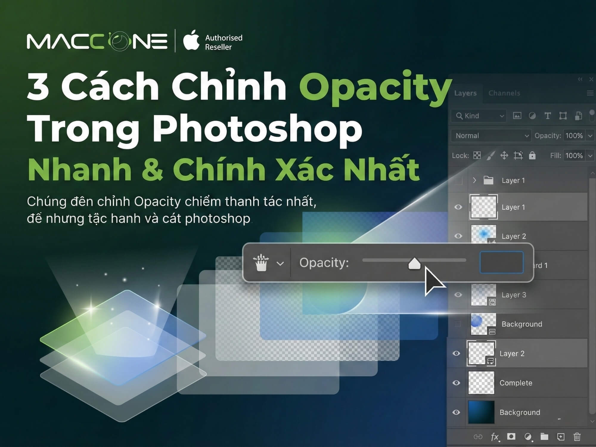 3 Cách Chỉnh Opacity Trong Photoshop Nhanh & Chính Xác Nhất