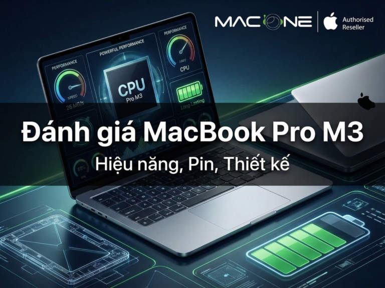 Đánh giá MacBook Pro M3: Hiệu năng, Pin, Thiết kế